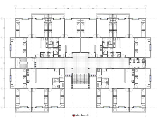 Studentenwohnheim 12 - Archweb dwg