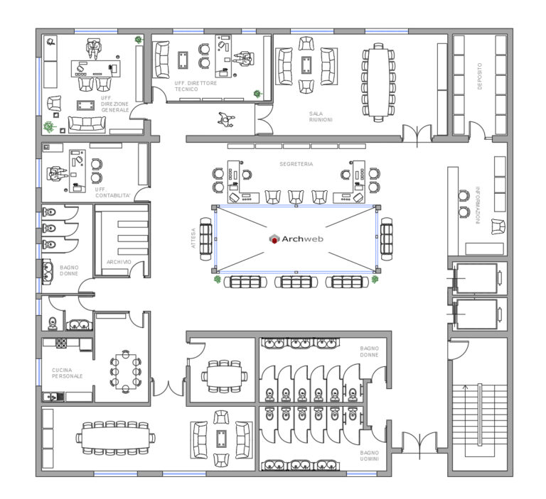Office 03 Schematic - Archweb dwg