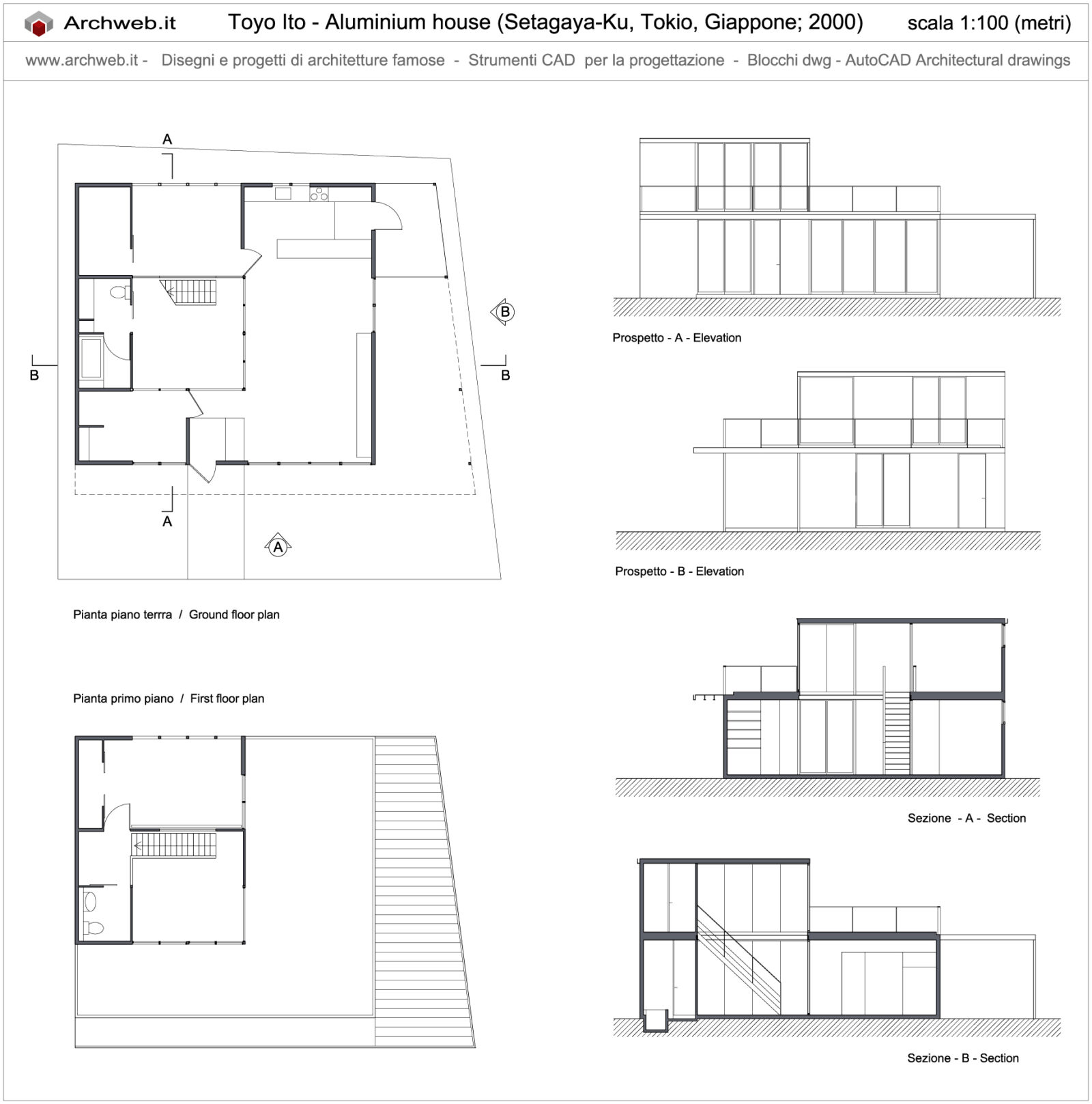 Aluminum house - Archweb