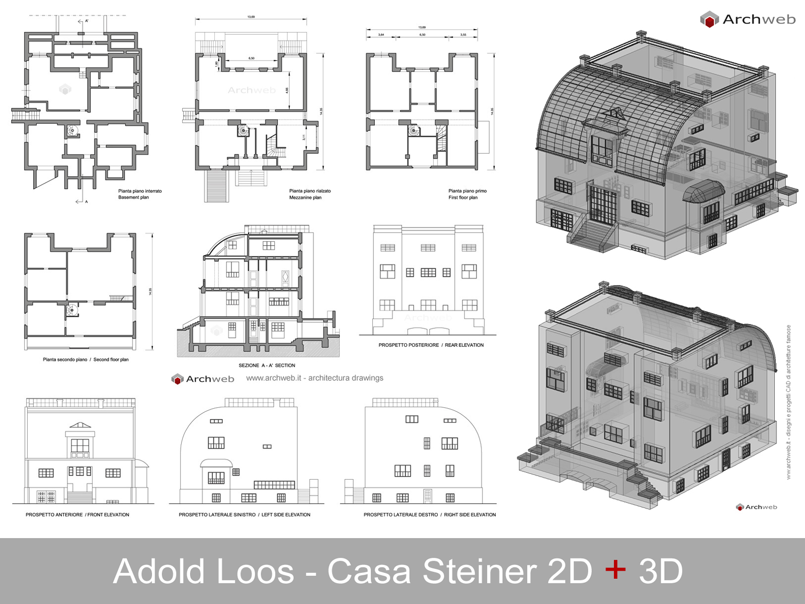 Casa Steiner 2D + 3D - Archweb