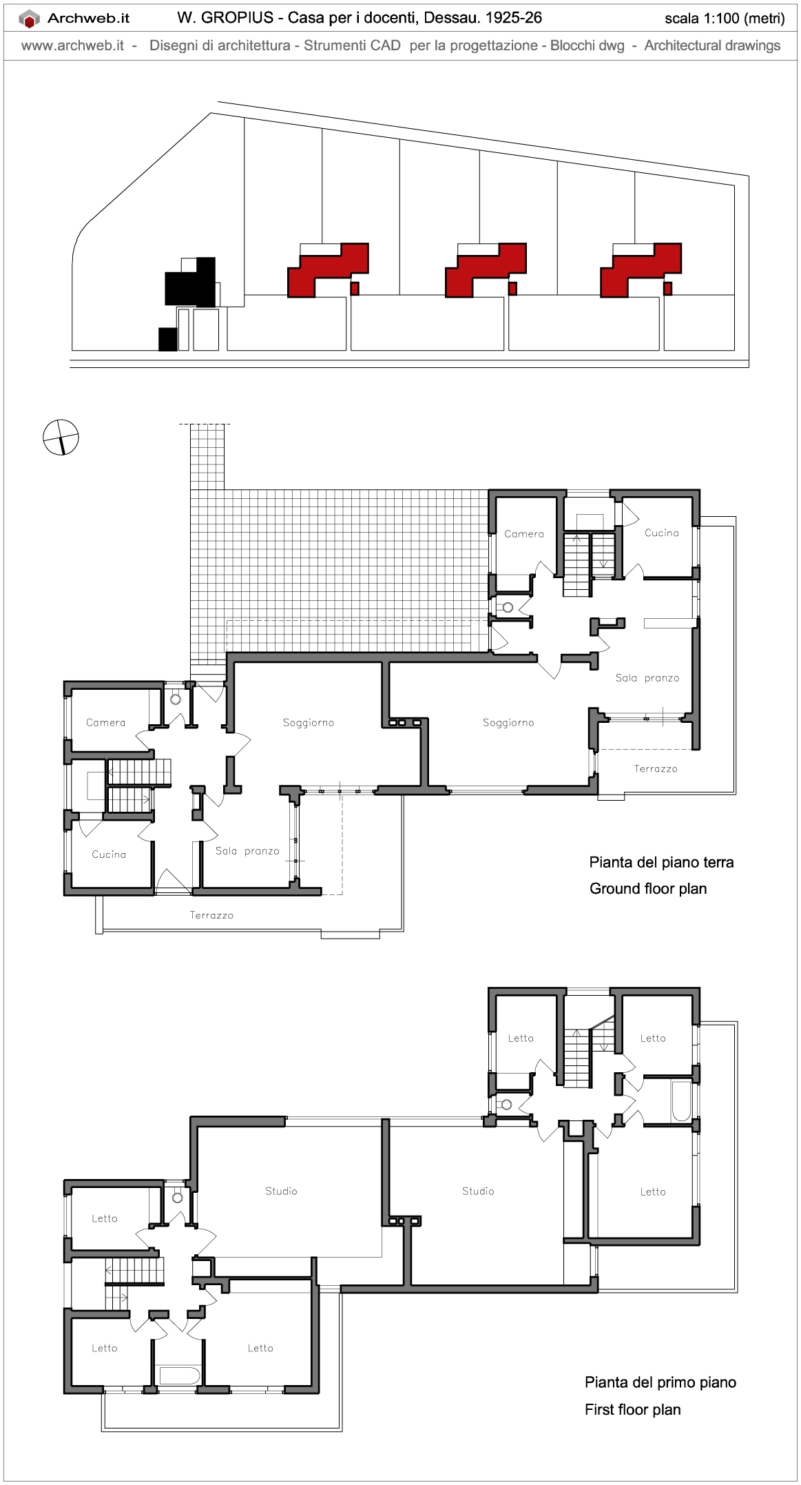 Maison des professeurs du Bauhaus - Archweb