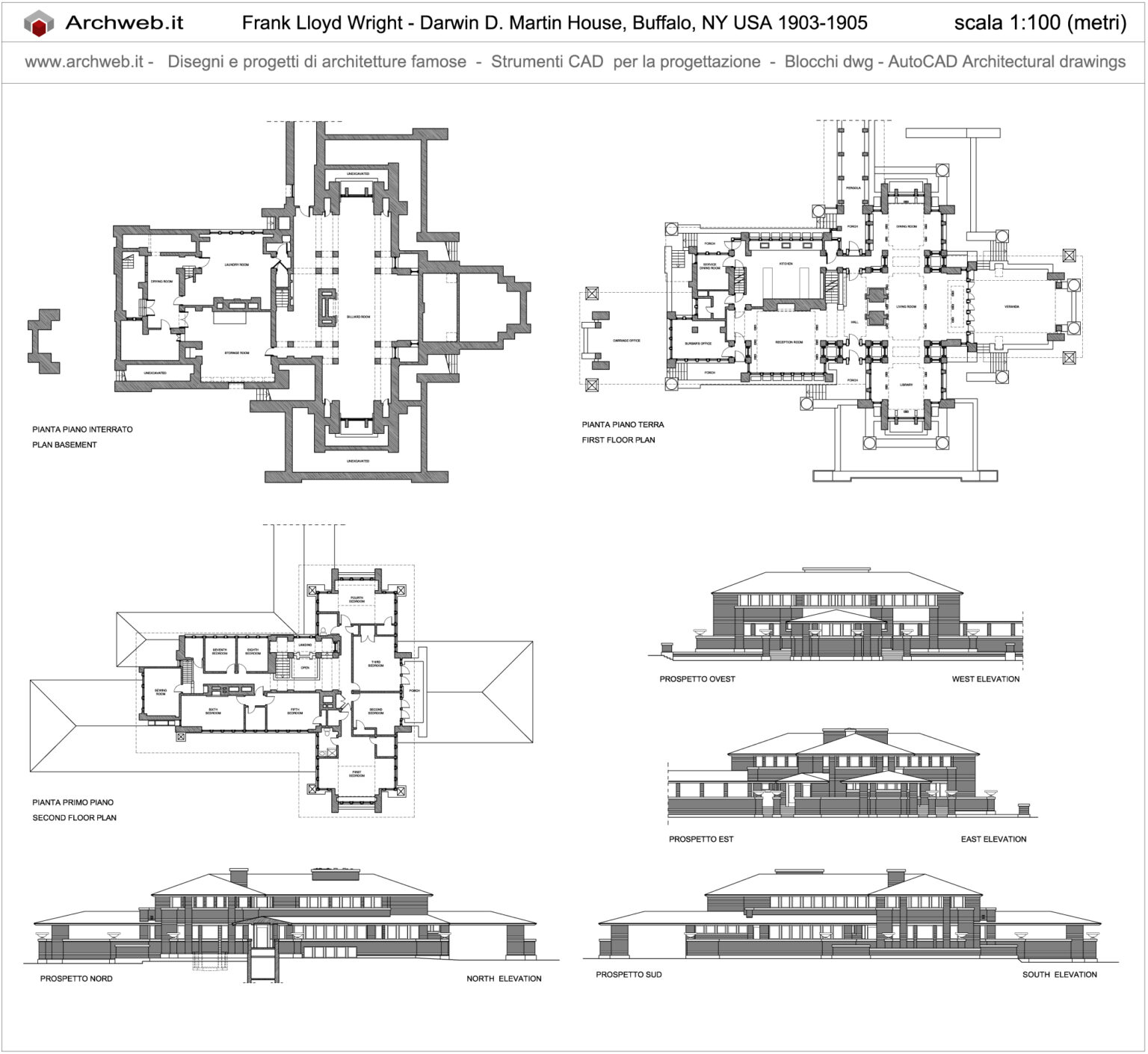 Casa Darwin D. Martin - Archweb