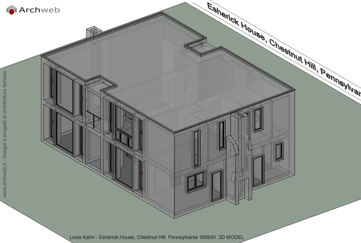 Esherick House 3D - Archweb