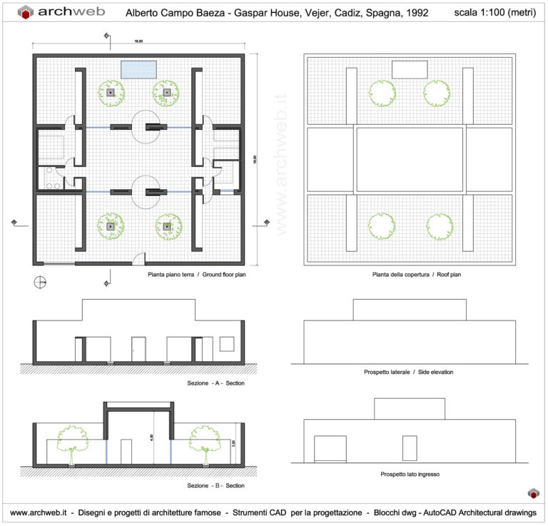 Casa Gaspar - Archweb dwg