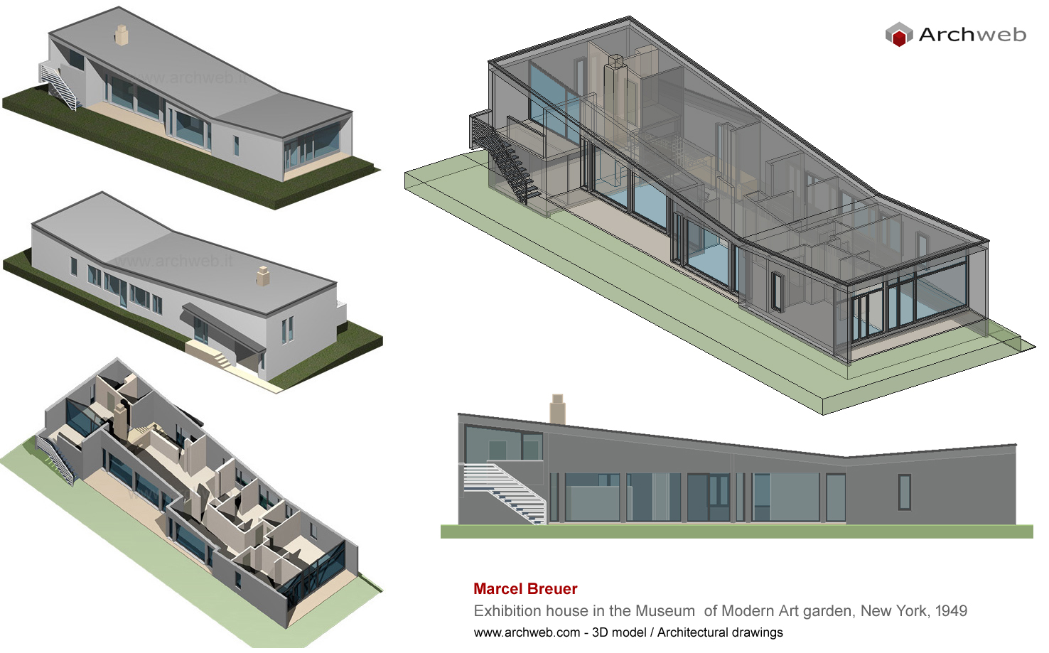 House in MoMA Garden (3D) - Archweb