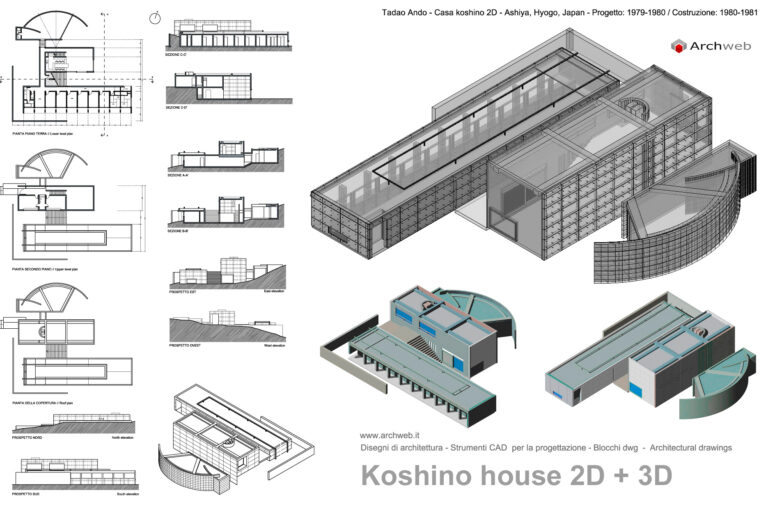 Koshino House (2D + 3D) - Archweb