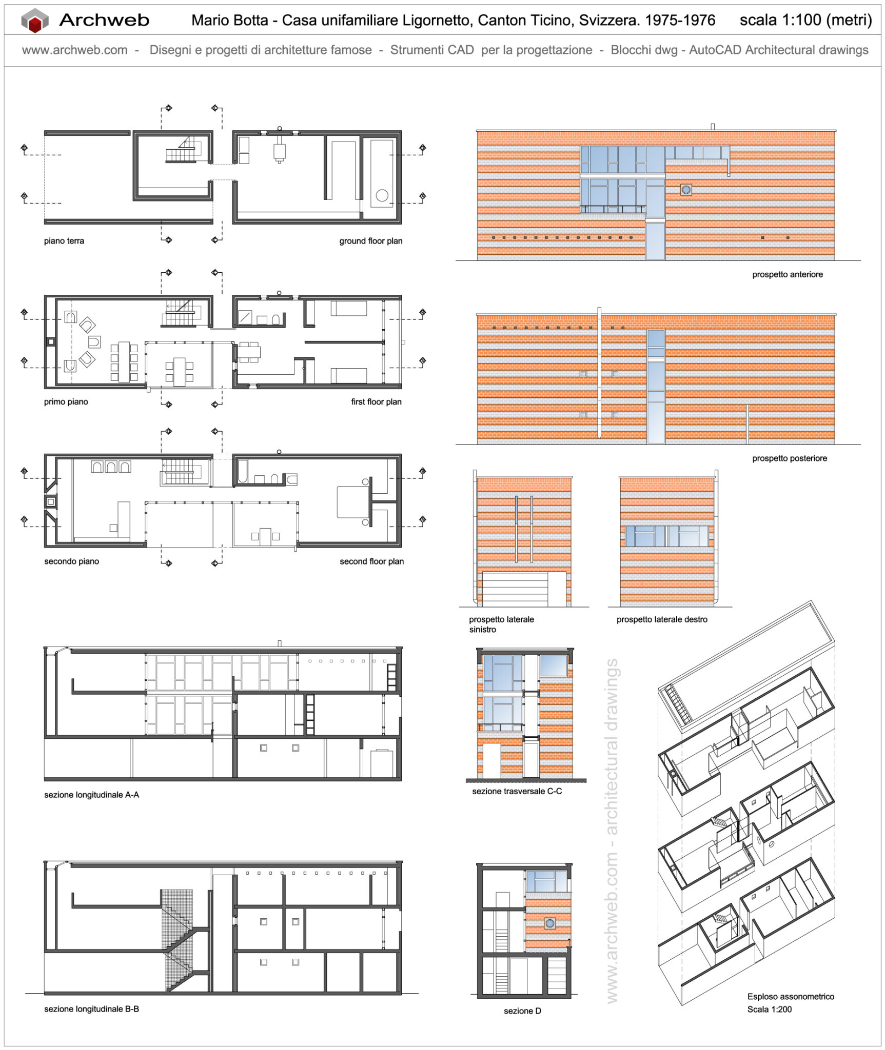 Casa unifamiliare a Ligornetto 2D - Archweb