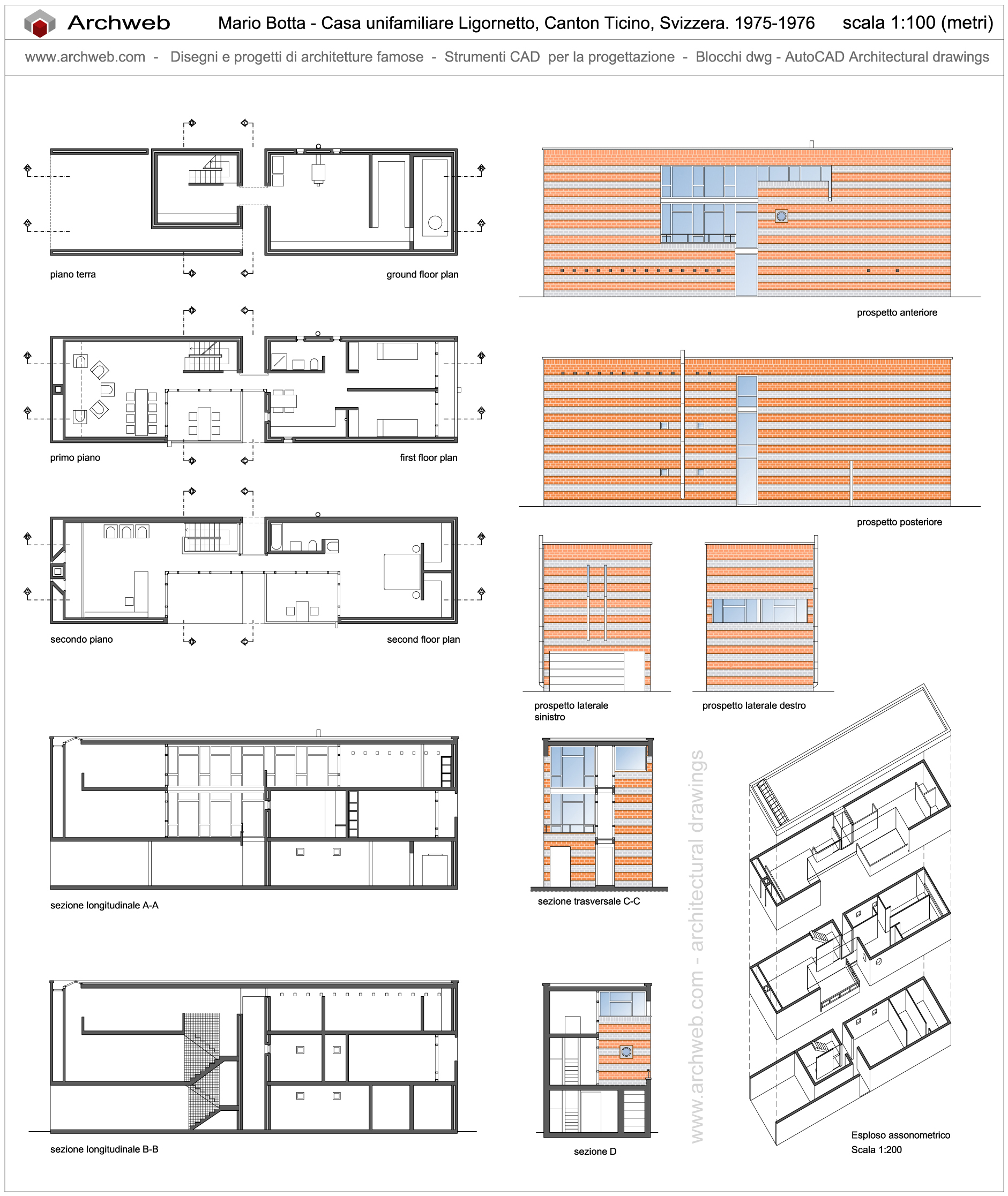 Maison individuelle à Ligornetto 2D - Archweb