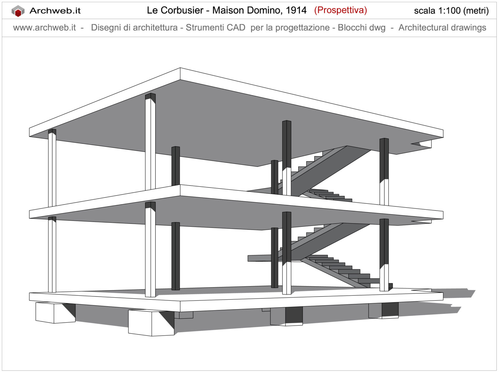 Maison Dom-Ino (perspective) - Archweb
