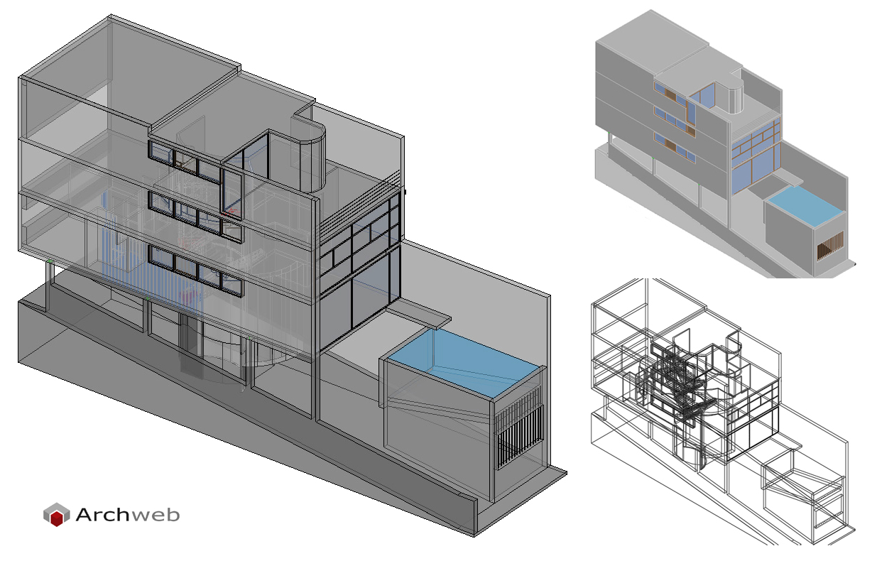 Maison Canneel 3D - Archweb