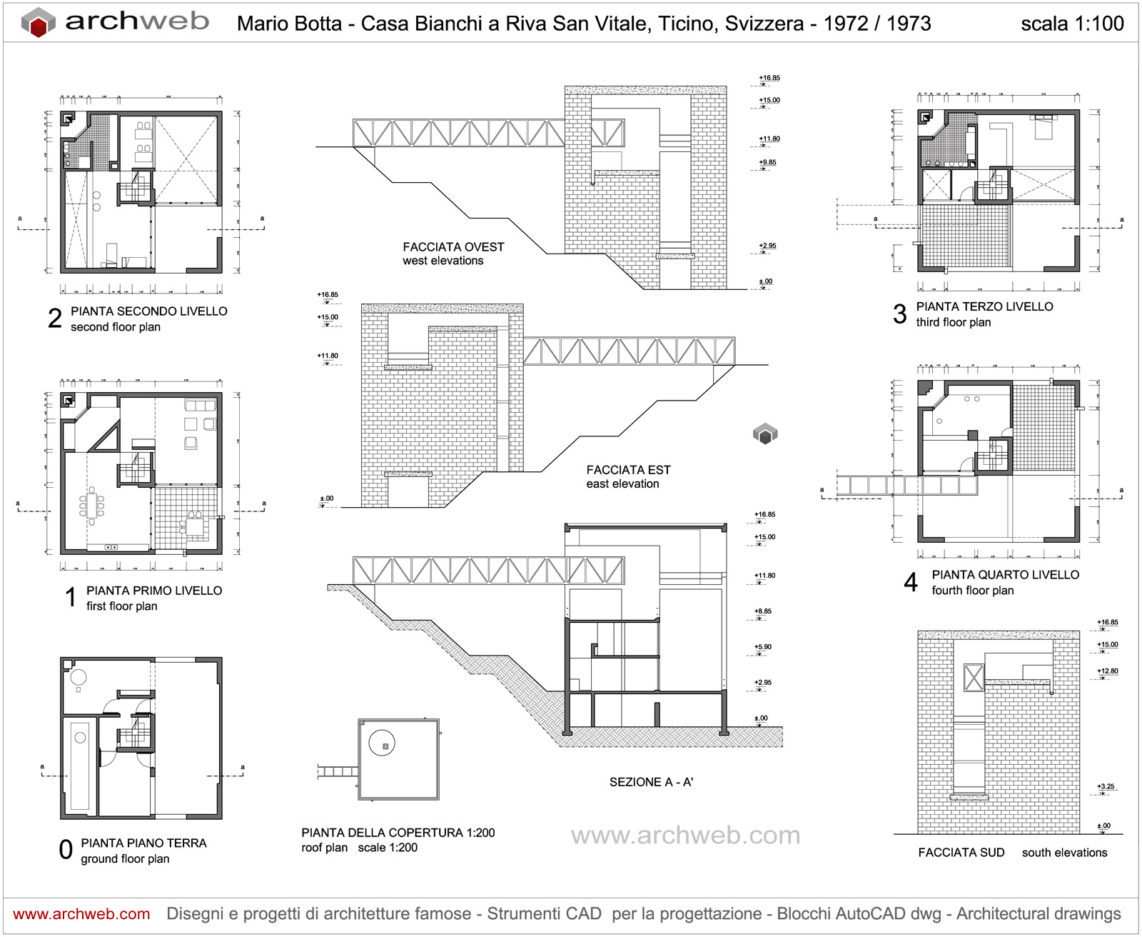 Casa Bianchi em Riva San Vitale - Archweb