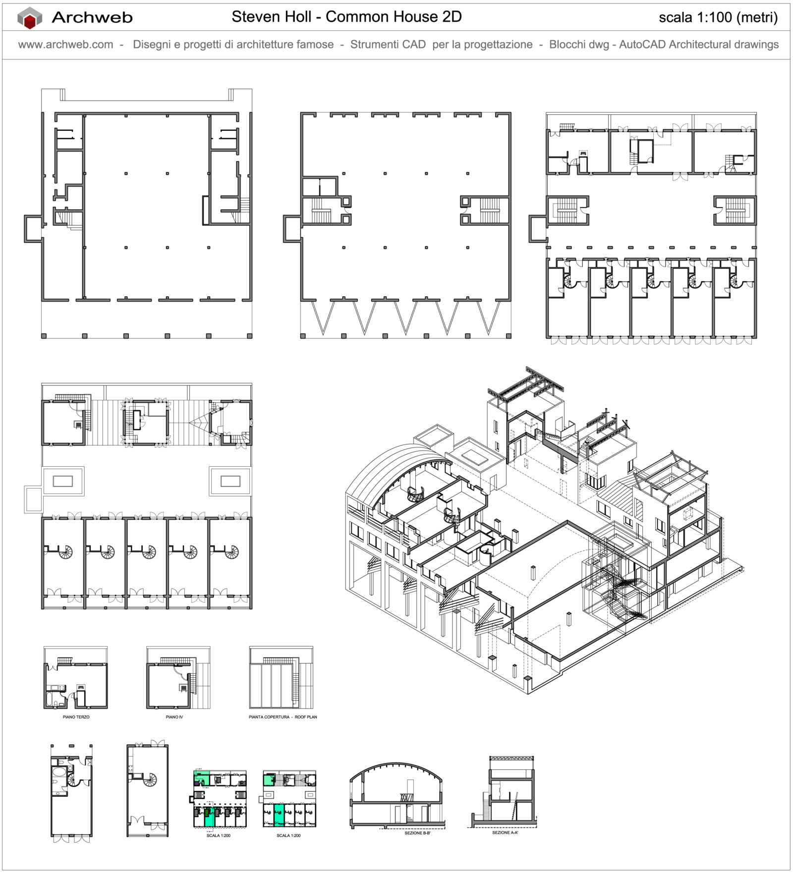 Steven Holl project (Common house) - Archweb