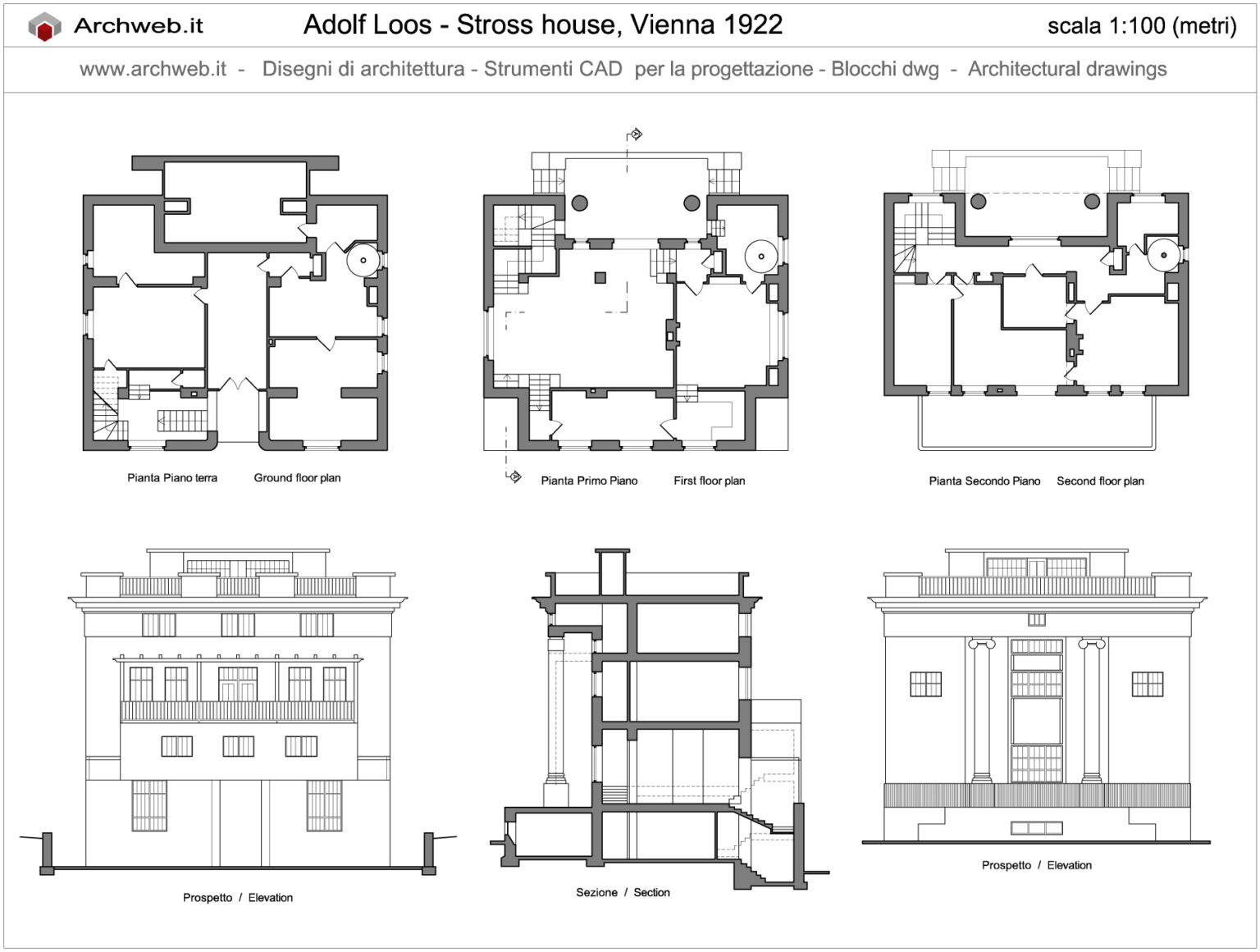 Stross house 2D - Archweb
