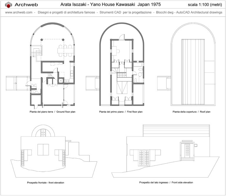 Yano House - Archweb dwg