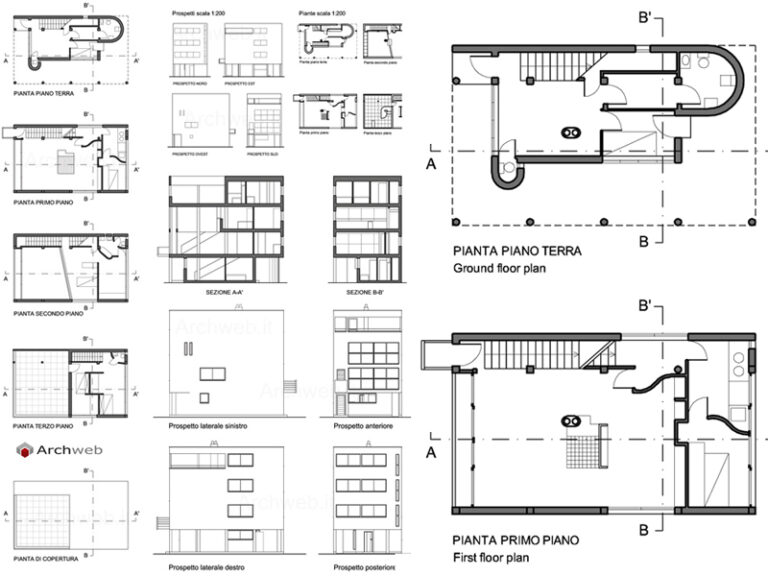 Maison Citrohan - Weissenhof 1927 - Archweb