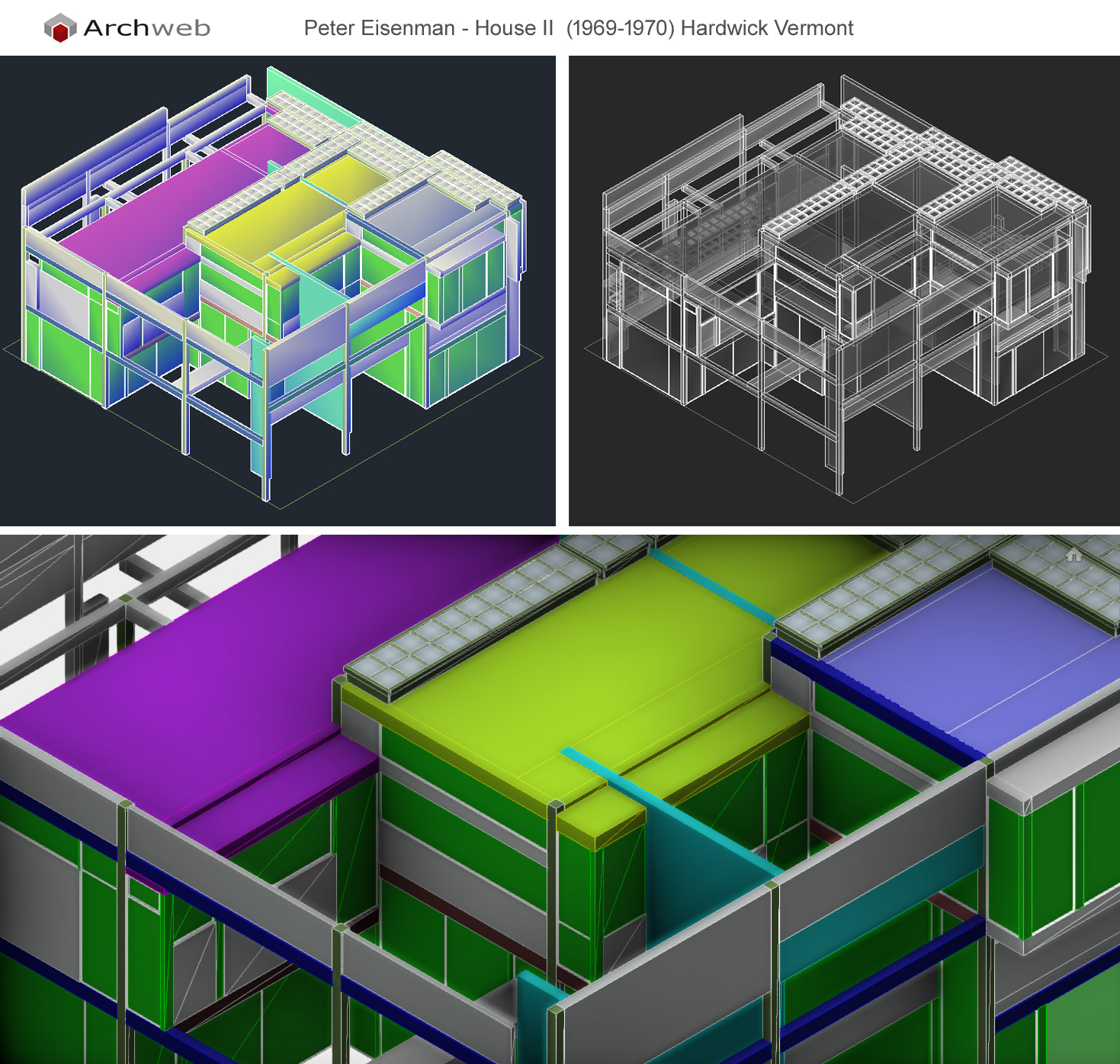Casa II (Casa Falk) 3D - Archweb