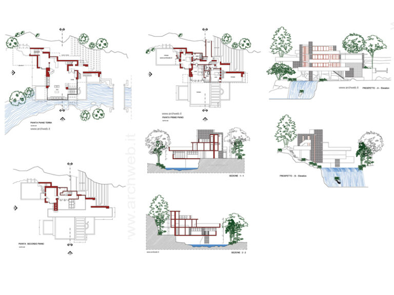 Maison sur la cascade (Maison Kaufmann) - Archweb