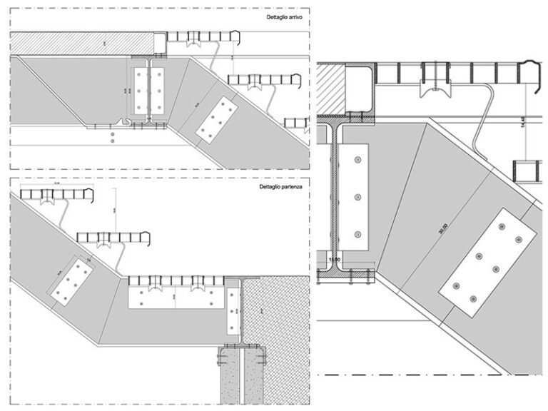 Escaleras de acero - Archweb dwg