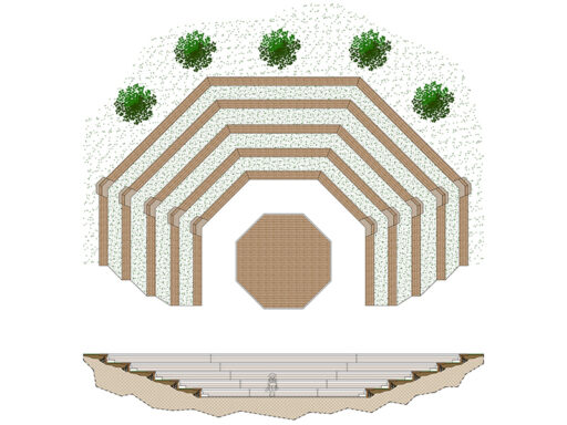 Teatros ao ar livre - Archweb dwg