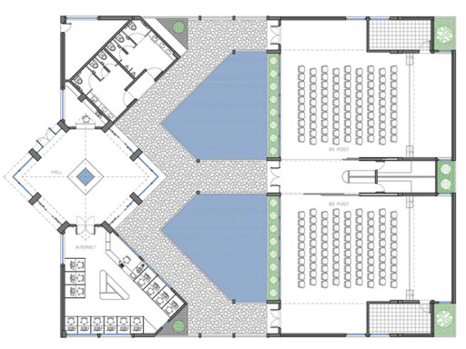 Libraries - Cultural Centers - Media Libraries - Archweb dwg