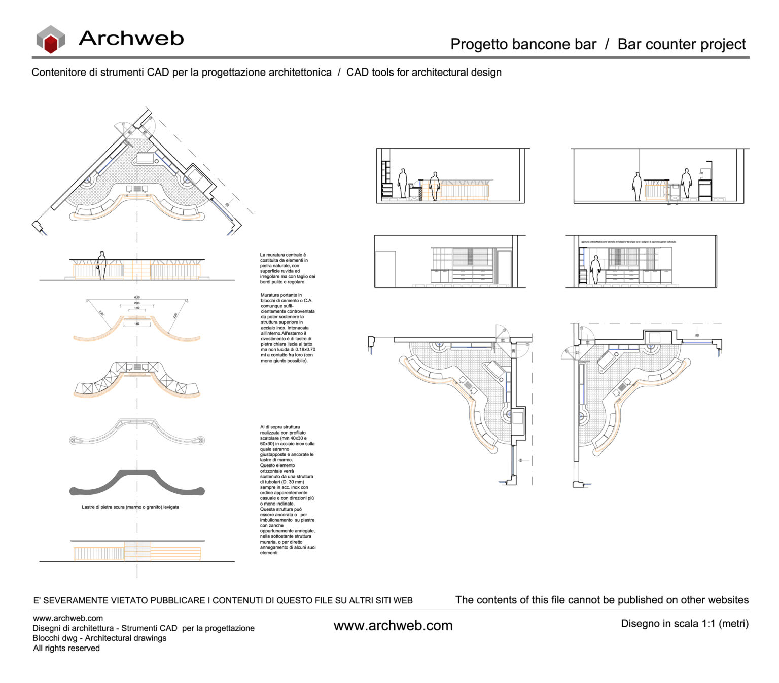 Bar project 03 dwg - Archweb cad