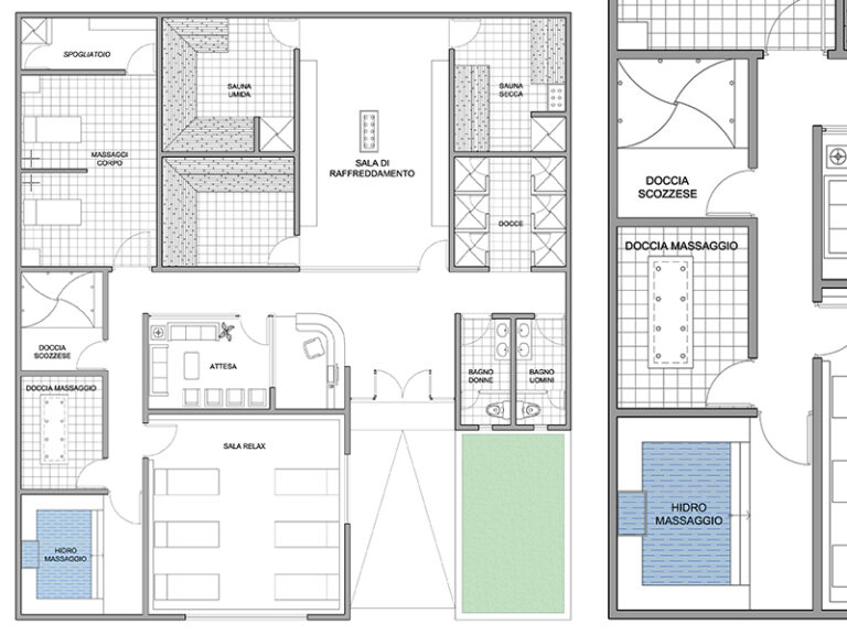 Wellness Centers - Beauty Centers - Archweb dwg