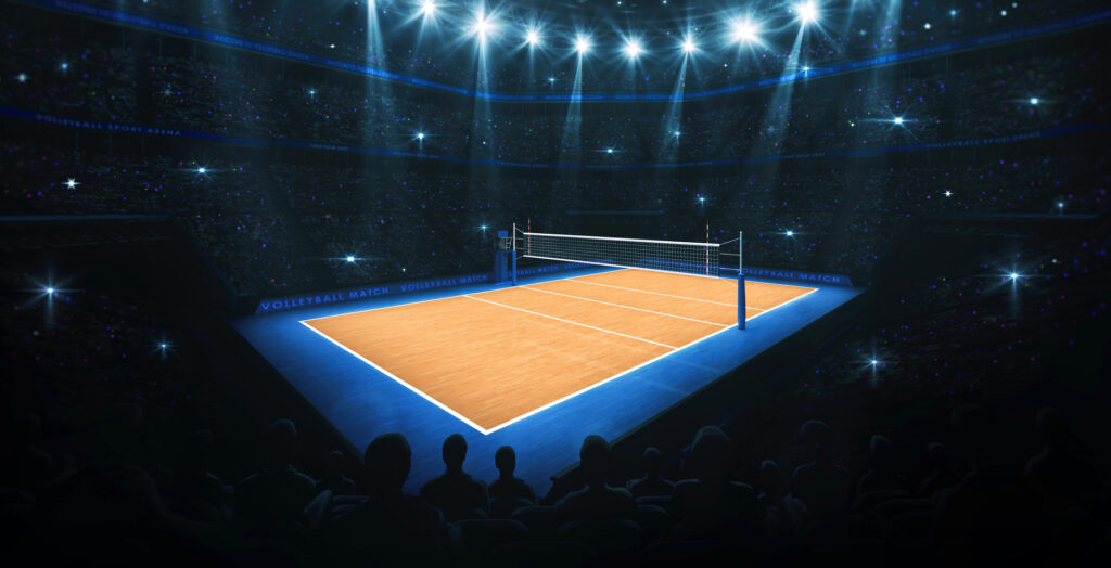 Quadra de vôlei - Archweb