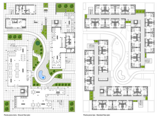 Casas con balcón (dwg) - Archweb