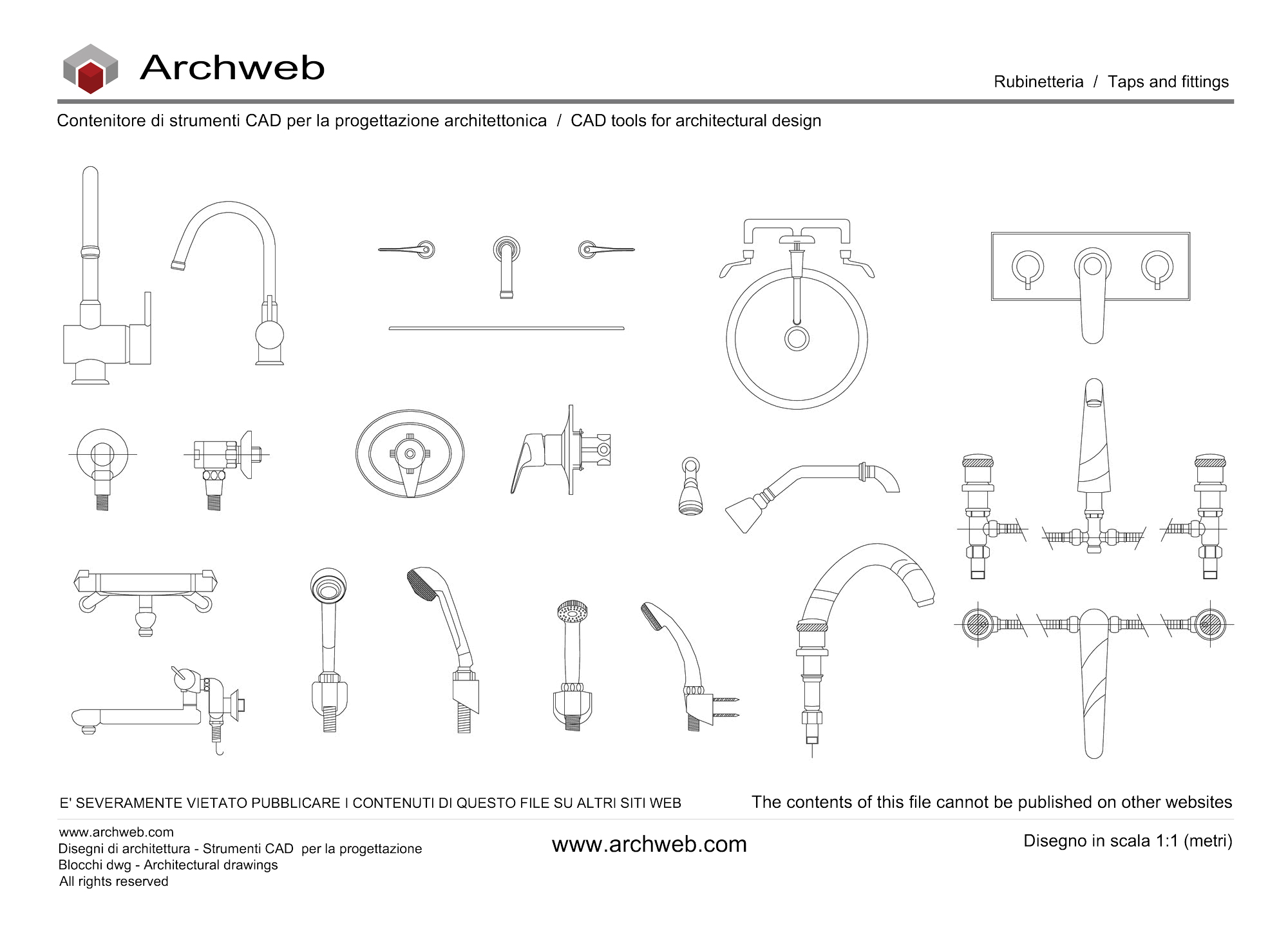 Rubinetteria 04 - Archweb dwg