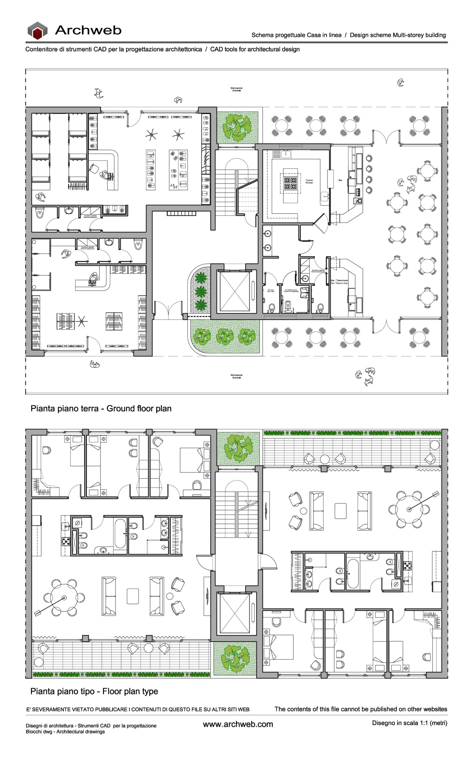House in line 18 - Archweb dwg