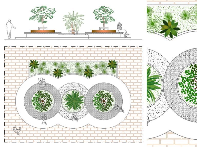 Urban Planters - Archweb dwg