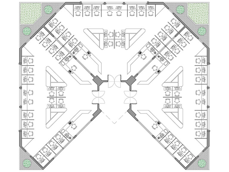 Offices - Workspaces dwg - Archweb