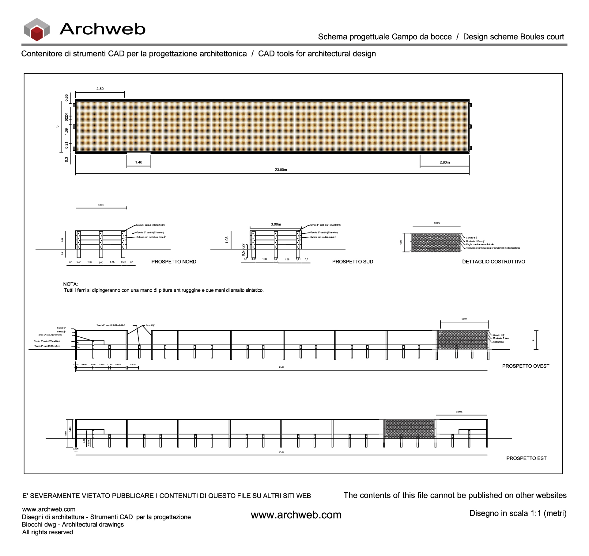 Bocce Court Project - Archweb
