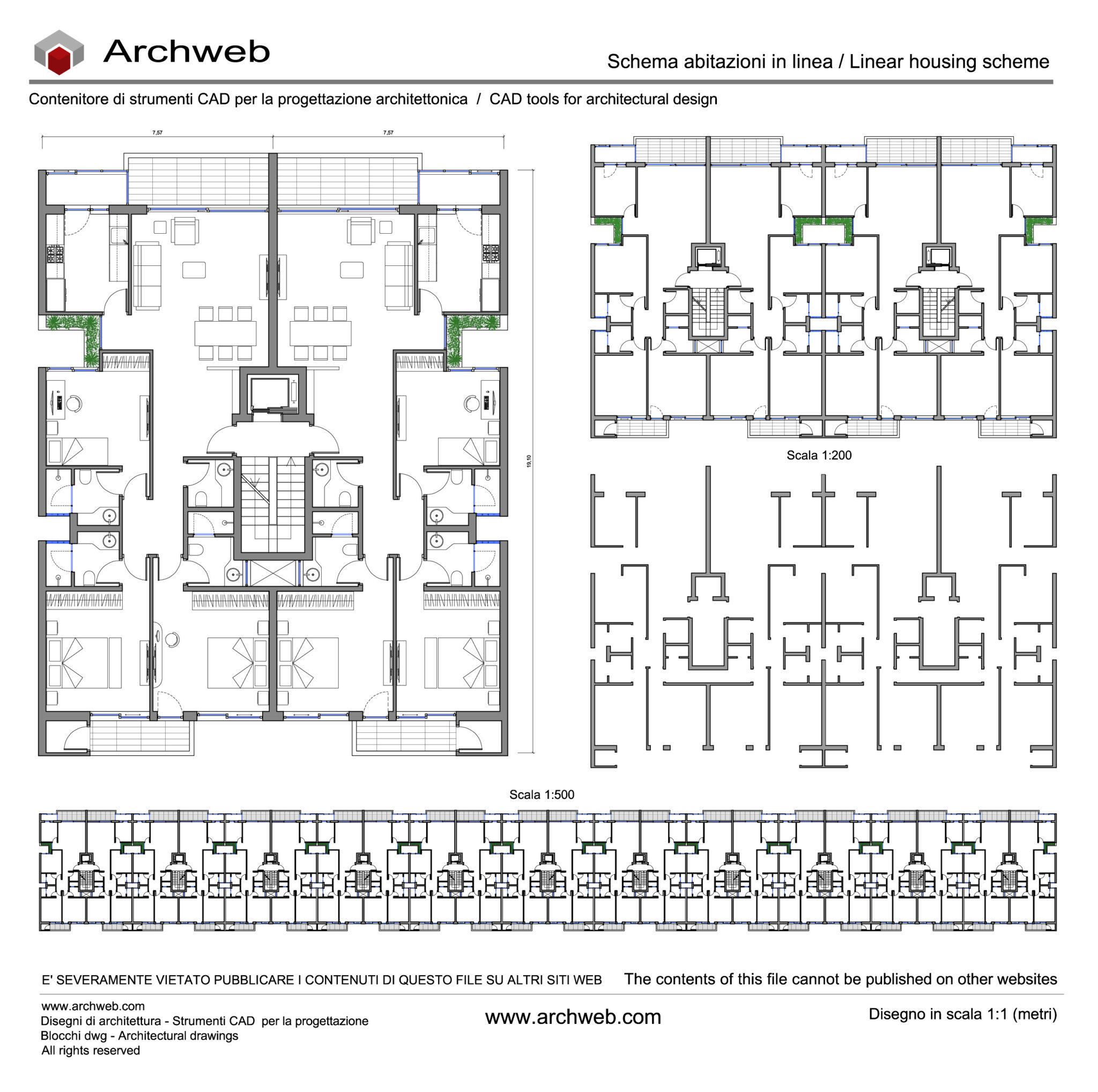 House in line 22 - Archweb dwg