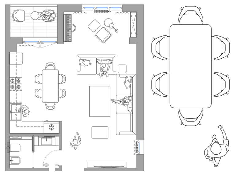 أثاث - تصميم داخلي - Archweb dwg